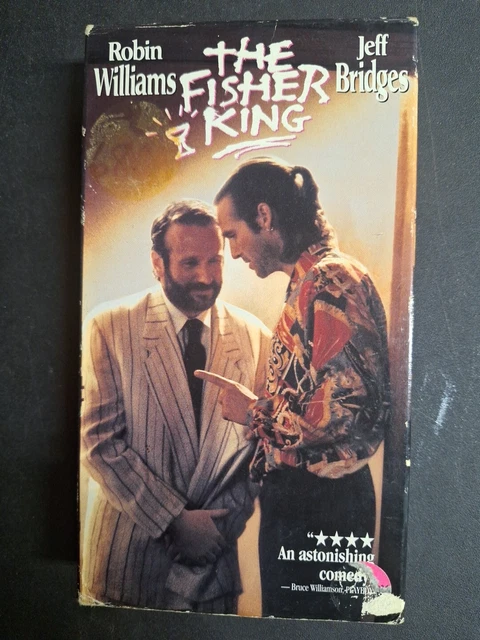 THE FISHER KING VHS Tape. Robin Williams Jeff Bridges £5.59 - PicClick UK