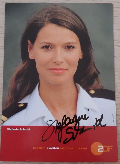 AUTOGRAMM DEUTSCHE TV- und Theater Schauspielerin Stefanie Schmid 2005 (113553) EUR 2,99 ...