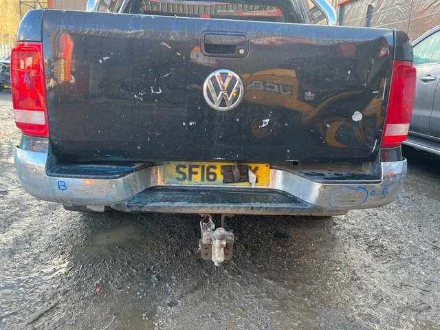 VOLKSWAGEN AMAROK REAR Bumper Chrome Double Cab 2011-2021 2H5 807 305 ...