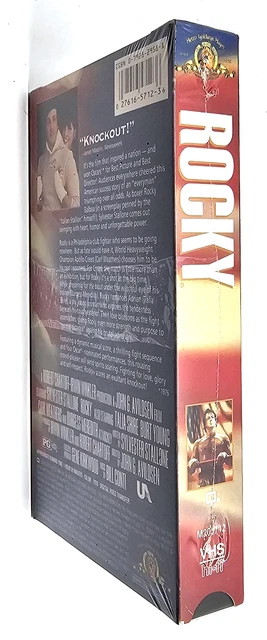 ROCKY 25TH ANNIVERSARY Collector's Edition VHS 2001 Brand New Sealed ...
