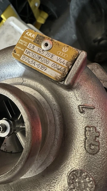 AUDI TURBOCHARGER CAHA 03L145701E 2.0 TDi 170 BHP BV43A ...