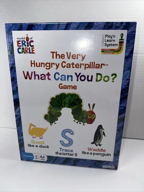 VERY HUNGRY CATERPILLAR What Can You Do Preschool Game Brand New Sealed ...