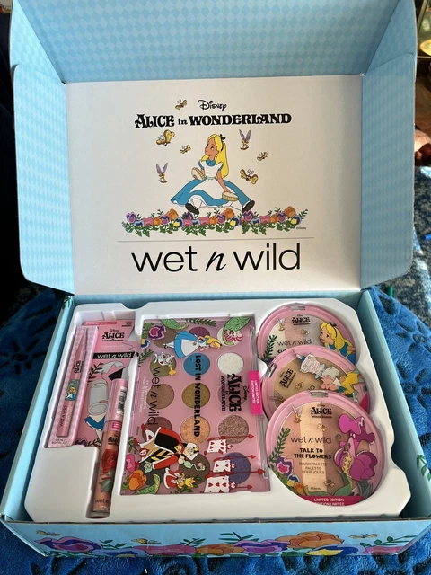 WET N WILD Disney Alice in Wonderland Limited Edition PR Box Makeup Set ...