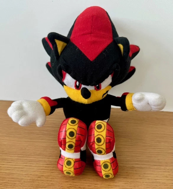 10& SHADOW THE Hedgehog Plush RARE VARIANT No Chest Fur UK Soft Toy ...