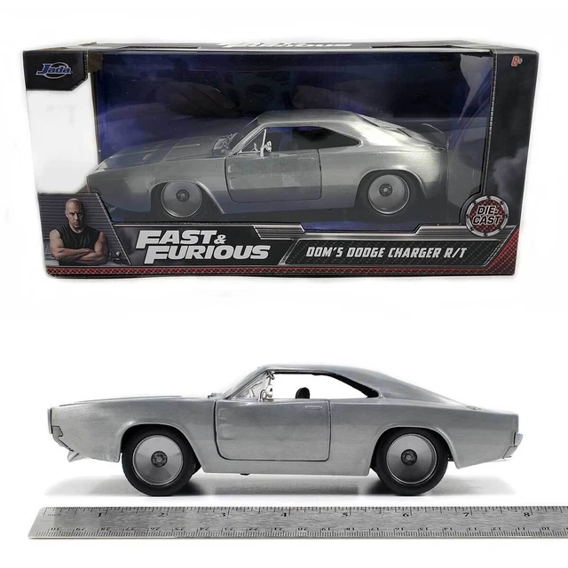 Jada Toys Fast And Furious Doms Dodge Charger R T Bare Metal 1 24