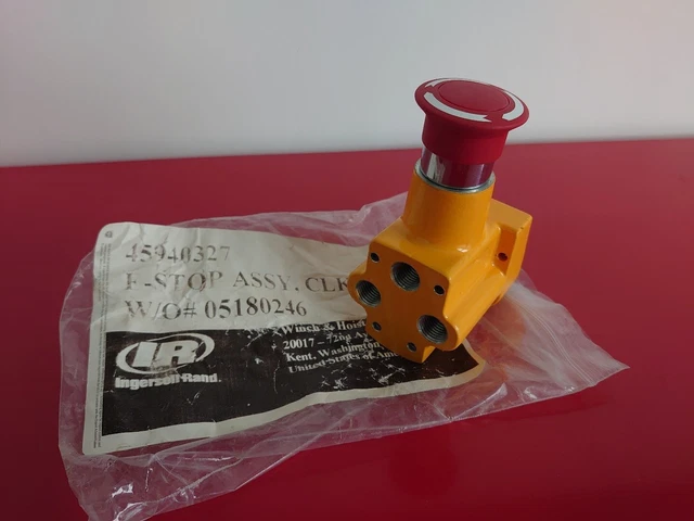 INGERSOLL RAND 45940327 (Brand New) Air Hoist Part, E-Stop Assembly, Clk EUR 199,00 - PicClick DE