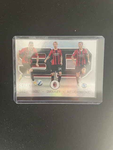 PANINI SCORE SERIE A 2021/22 - Insert 3D MILAN Rara EUR 35,00 - PicClick IT