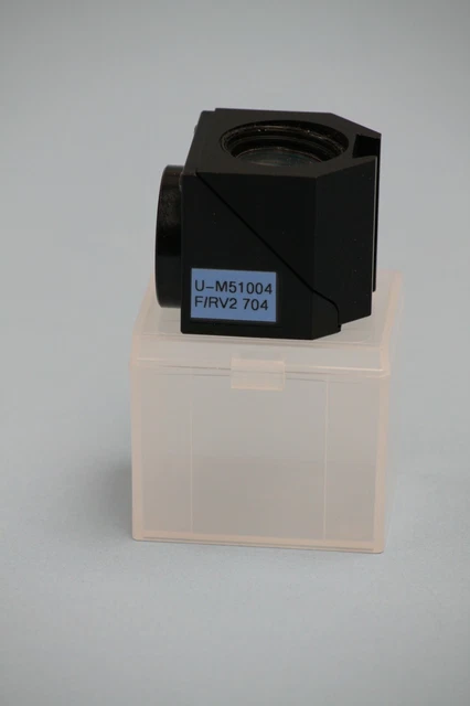 MICROSCOPE OLYMPUS CUBE filtre à fluorescence U-M51004 EUR 558,04 ...