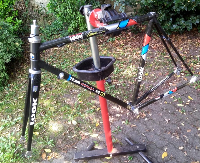 CADRE DE VÉLO ancien LOOK KG96 Ceramic Replica carbone vintage T53 EUR ...