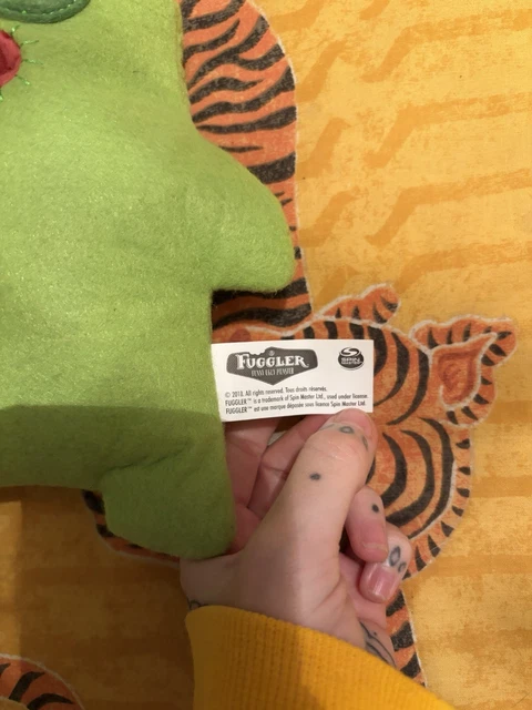 FUGGLER GREEN RABID Rabbit Funny Ugly Monster Soft Plush Toy £7.59 ...