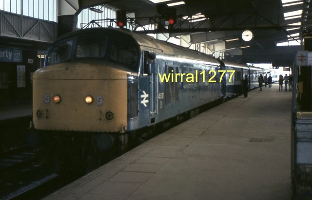 ORIGINAL RAILWAY SLIDE Class 45 45137 at Leeds £2.00 - PicClick UK
