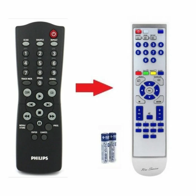 REPLACEMENT DEDICATED REMOTE Control For Philips CD Recorder RC282921 ...