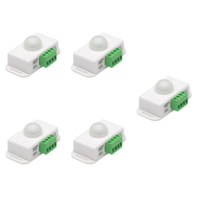 Set 5 Sensor Electronic 12 Volt Timer Motion Light Pir £18 06 Picclick Uk