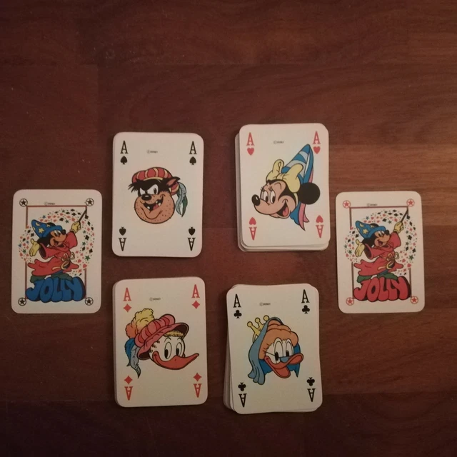 VARIE TIPOLOGIE CARTE da Gioco Walt Disney LE CARTE DI TOPOLINO EUR 7 ...