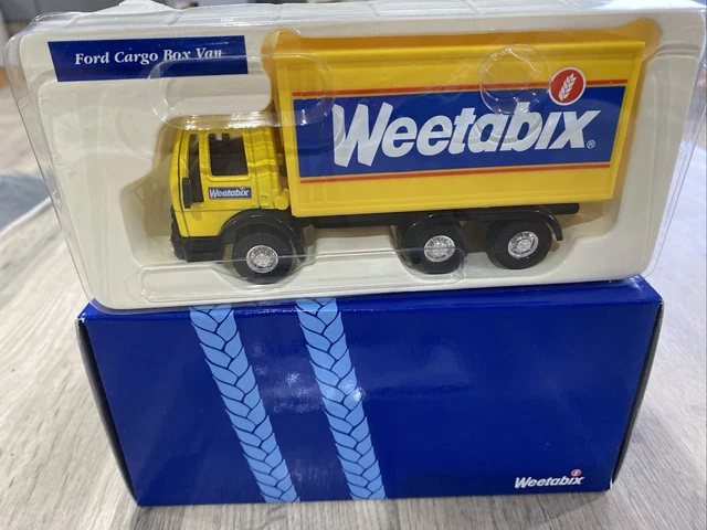 CORGI WEETABIX FORD Cargo Box Van Model Truck Lorry Die Cast Boxed ...