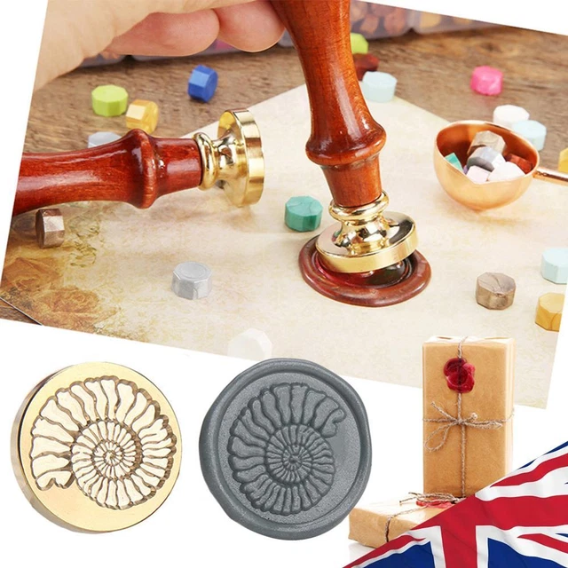 FOSSIL SERIES STAMP Head Classic Vintage Fire Paint Copper Head for ...