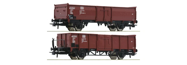 ROCO H0 ART 76066 offene Güterwagenset der DB Wilde 13 neu/OVP EUR 48 ...