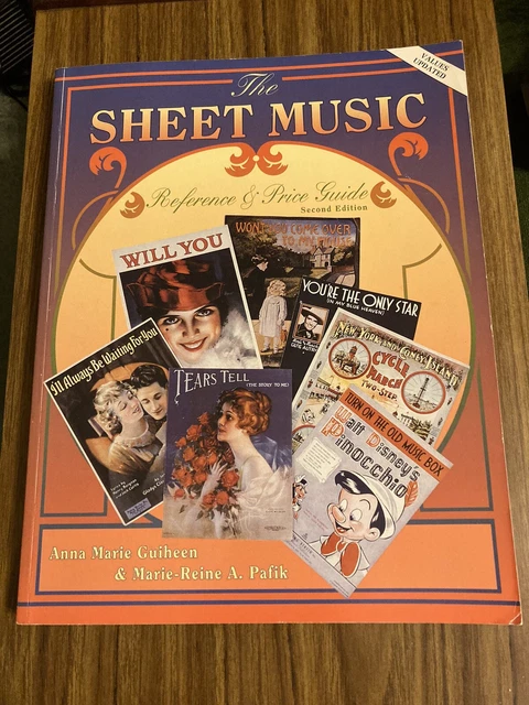 THE SHEET MUSIC Reference & Price Guide / Book with Illustrations £7.00 ...