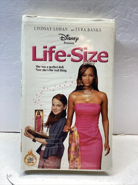 LIFE-SIZE (VHS, 2000) Disney Lindsay Lohan Tyra Banks Clamshell £12.25 ...
