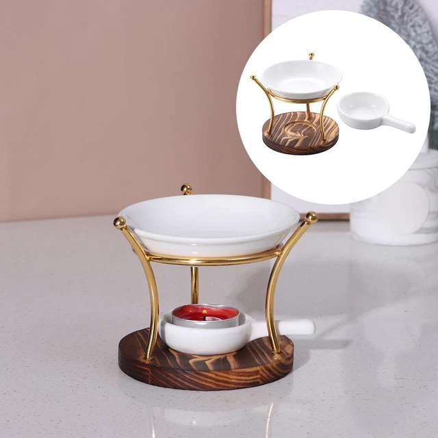 CERAMICS ESSENTIAL OIL Lamp Aroma Diffuser Tealight Holder Aromatherapy ...
