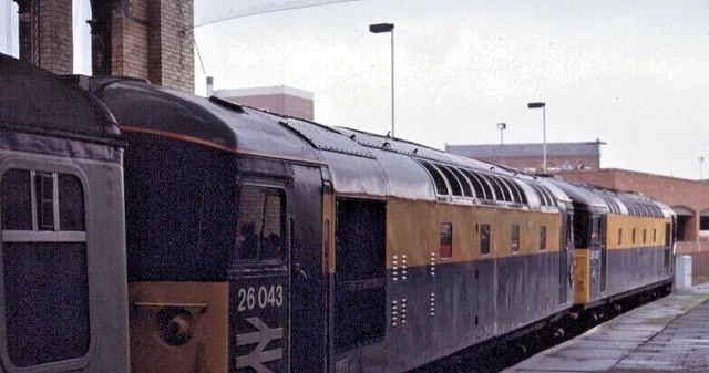 35MM SLIDE BR British Railways Diesel Loco Class 26 26043 + 26007 ...