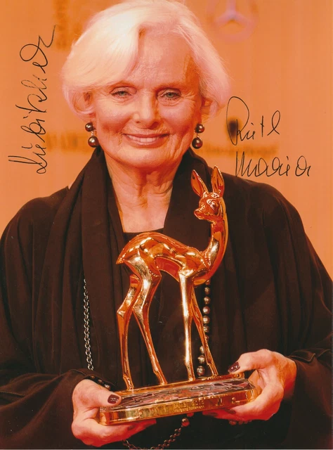 ORIGINAL AUTOGRAMM VON Ruth Maria Kubitschek (1930-2024) auf Foto 13x18 ...