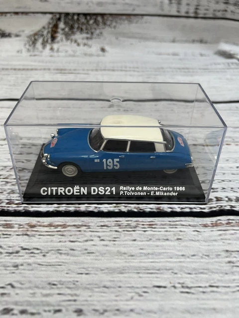 IXO DEAGOSTINI CITROEN DS21 WRC Rally Car Collection 1/43 Diecast £10. ...