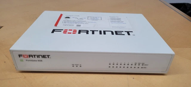 FORTINET FORTIGATE-60E FG-60E Network Security Firewall £154.06 - PicClick UK