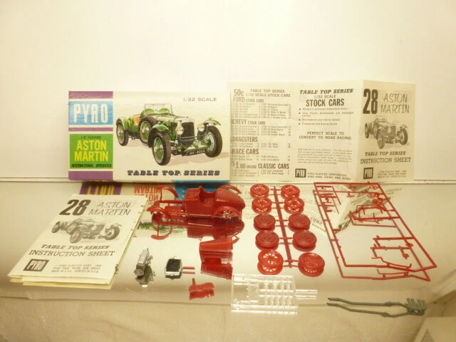 PYRO 28 ASTON Martin Le Mans Speedster- Unbuilt Kit 1:32 - Good ...