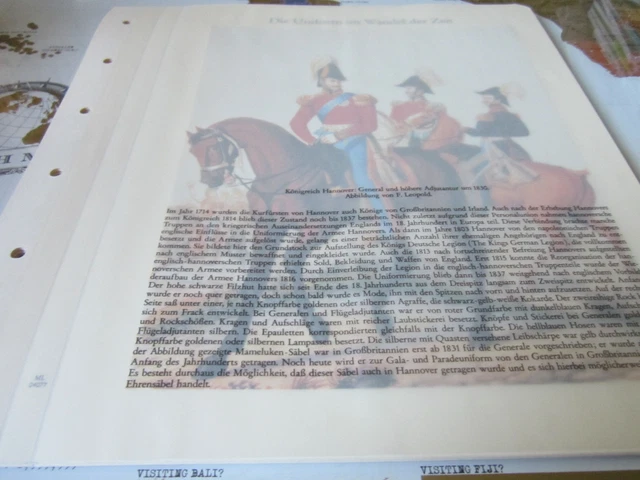 DEUTSCHES MILITÄR ARCHIV 4 4077 Hannover General und Adjundantur 1830 ...