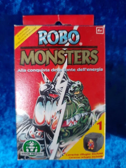 R1 ROBOT MONSTER giochi preziosi Manta anni 90 vintage figure exogini ...