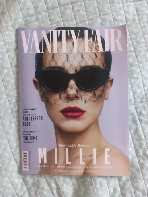 VANITY FAIR MAGAZINE - March 2025 - Millie Bobby Brown - Stranger ...