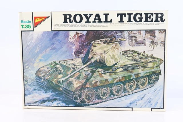 NICHIMO NR-3510 1:35 Scale Remote Control Pz.Kpfw.VI Royal Tiger £0.99 ...