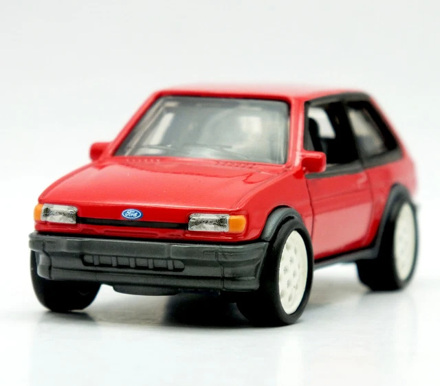 1:64 CUSTOM &MK2 FORD FIESTA XR2" (Sunburst Red) MODIFIED PEPPERPOTS ...