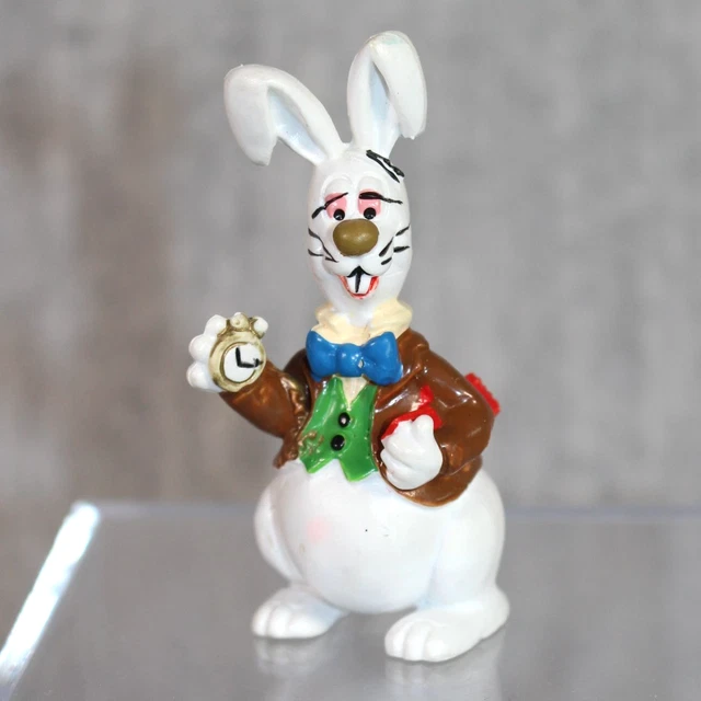 SCHLEICH WALT DISNEY Alice in Wonderland Figure White Rabbit Vintage ...