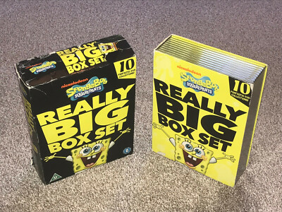 SPONGEBOB SQUAREPANTS : Really Big Boxset - 10 Disc Dvd Set (Free Uk P ...