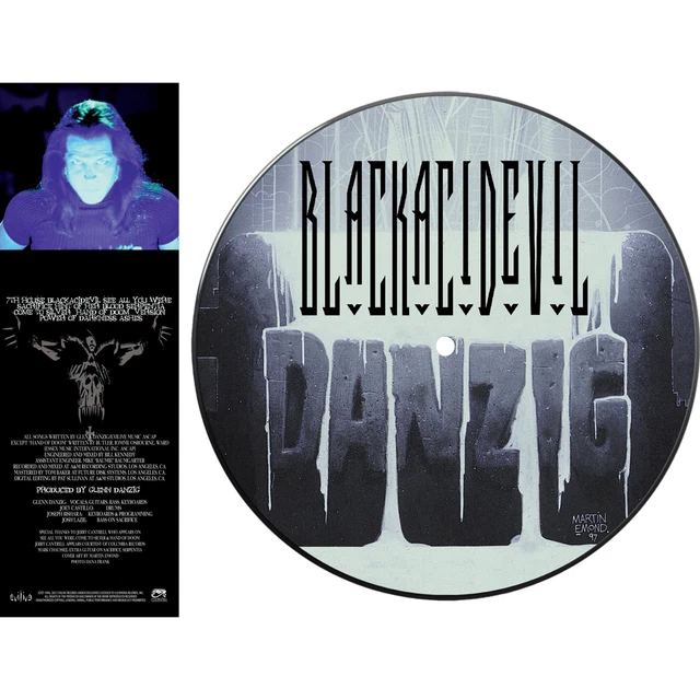 DANZIG 5 BLACKACIDEVIL Picture Disc LP Jerry Cantrell Joey Castillo T ...