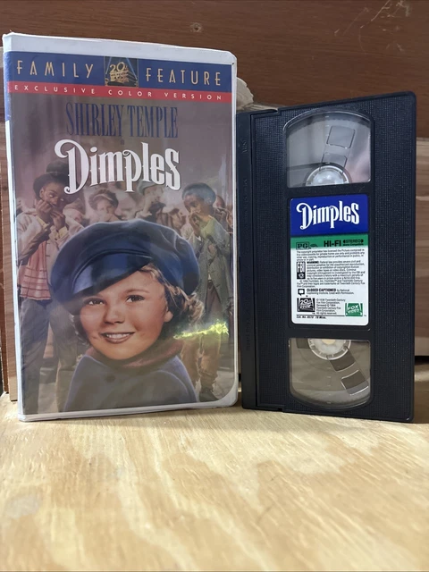 DIMPLES (VHS, 1994, Colorized, Clamshell) Shirley Temple Family Classic Movie £5.24 - PicClick UK