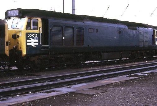 ORIGINAL COLOUR SLIDE of 50001 BR class 50 diesel loco £2.25 - PicClick UK