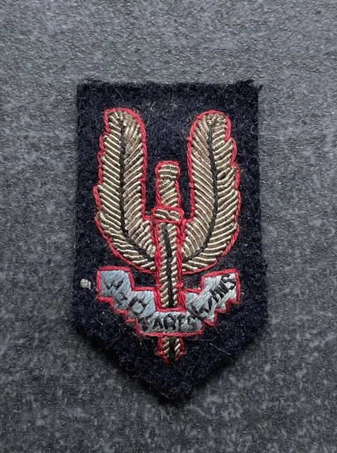ORIGINAL 1960S SAS Special Air Service Officers Cloth Beret Badge £175. ...