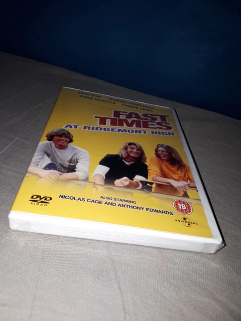 (ZZ) FAST TIMES At Ridgemont High: 1982 DVD - Sean Penn Nicolas Cage ...