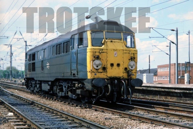 35MM SLIDE BR British Rail Diesel Loco Class 31 31418 Ipswich 1985 ...