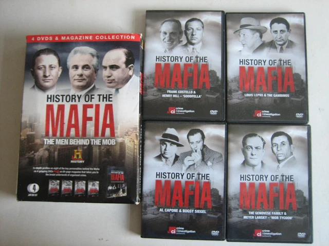 MAFIA DVD DOCUMENTARY Box Crime Violence History Of The Men Behind The ...