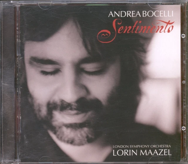 ANDREA BOCELLI SENTIMENTO CD UK Philips 2002 Édition Spéciale. 4734102 ...