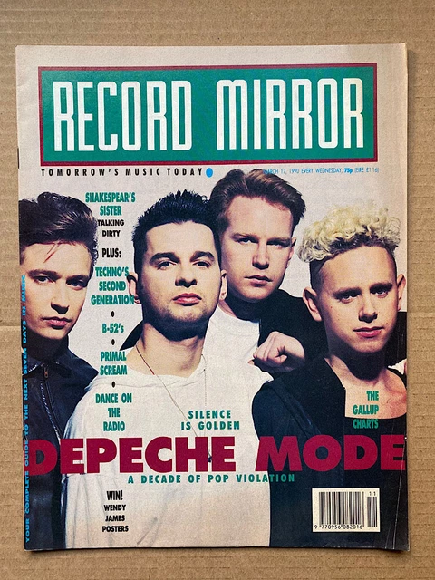 DEPECHE MODE RECORD Mirror Magazine March 17 1990 -Depeche Mode Cover ...