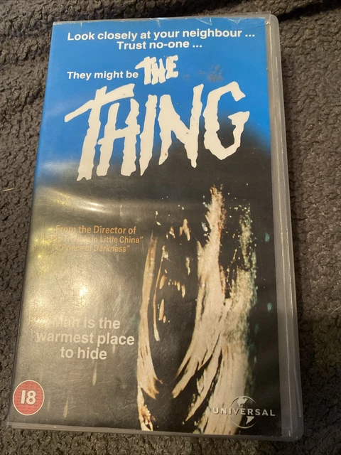 THE THING (VHS/SUR, 2003) £7.99 - PicClick UK