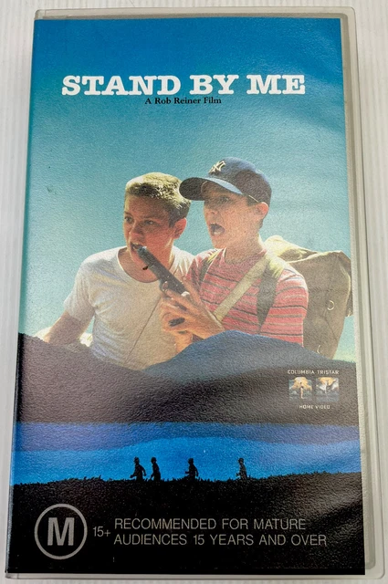 STAND BY ME VHS River Phoenix Video Cassette Tape Clear Small Box PAL ...
