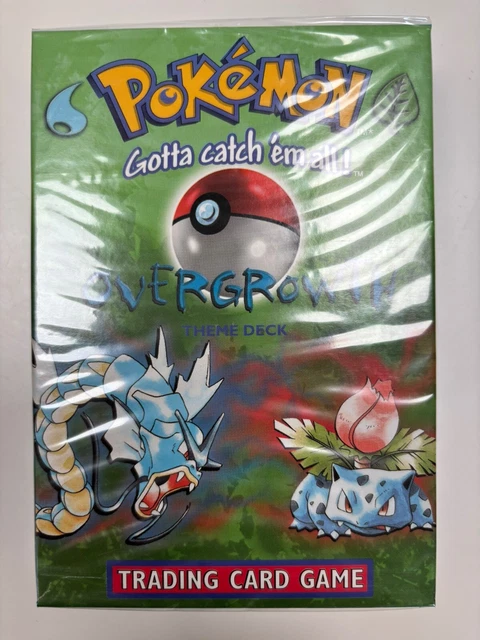 POKEMON BASE SET OVERGROWTH Theme Deck, 4th Print UK Edition, NEW ...