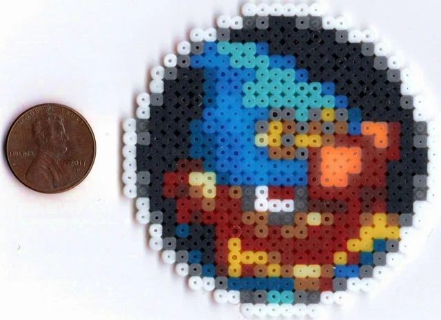GENO SUPER MARIO RPG mini perle sprite perler Artkal pixel art icône ...