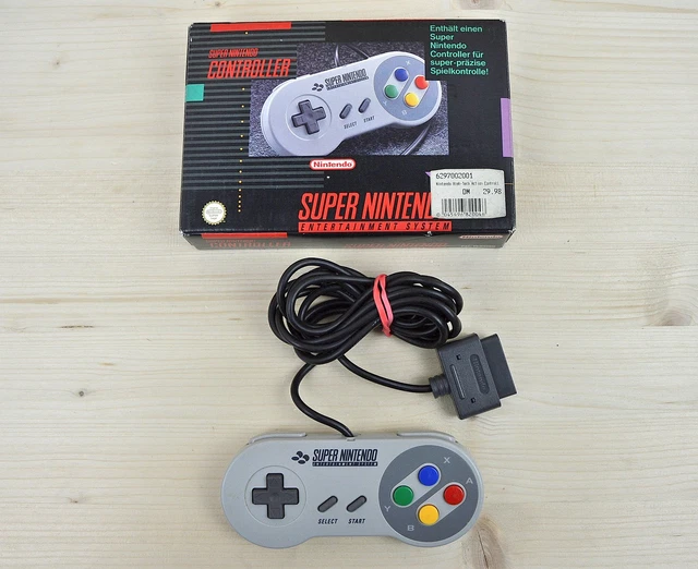 SNES - ORIGINAL Super Nintendo Controller in OVP EUR 49,95 - PicClick DE
